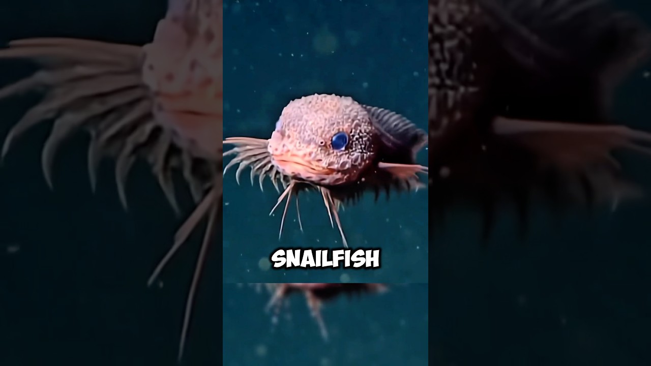 A Snail Fish Was Found Alive Deep in The Ocean!