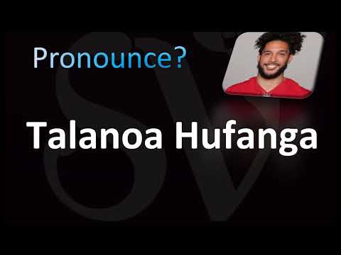 How to Pronounce Talanoa Hufanga (CORRECTLY!)
