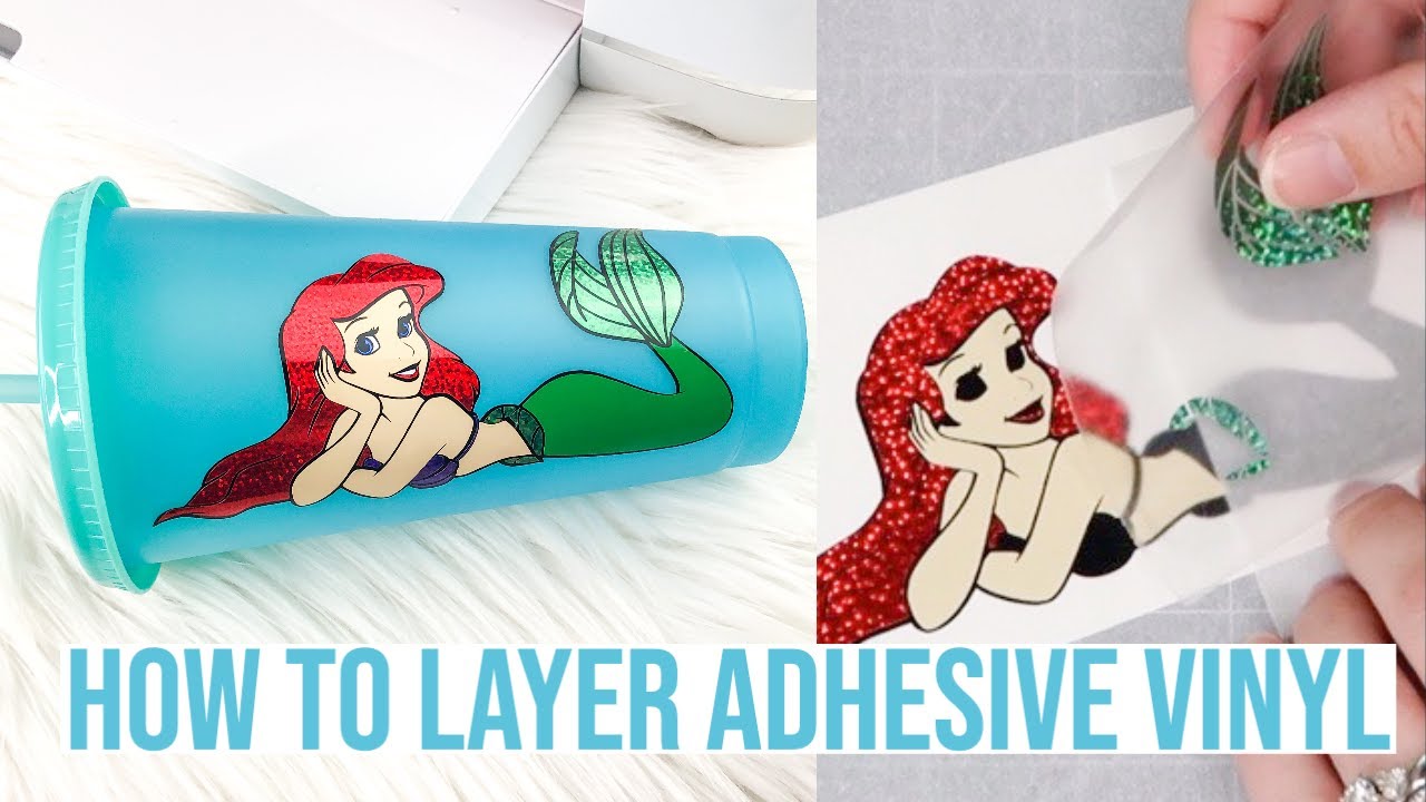 HOW TO LAYER ADHESIVE VINYL USING THE PARCHMENT PAPER METHOD