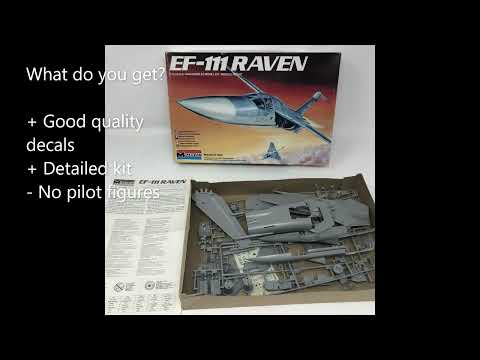 Monogram 5435 - General Dynamics EF-111A Raven - United States Air Force - 1:72 version A