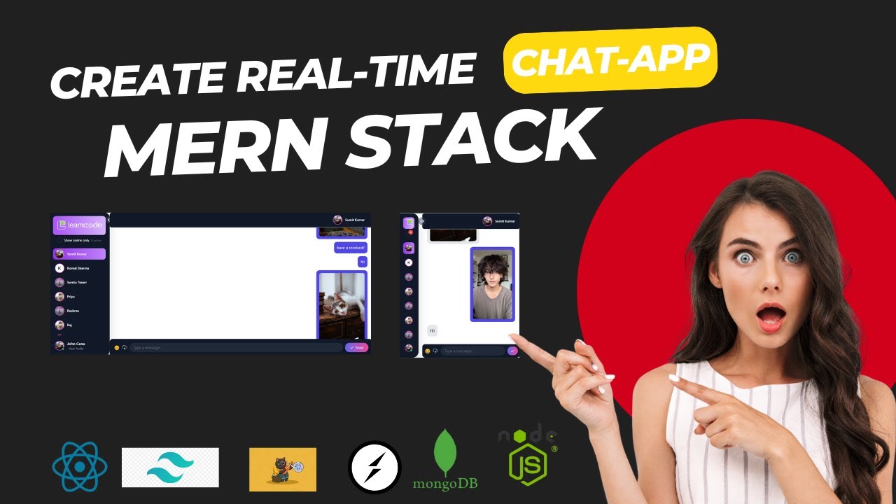 MERN Stack Project: Realtime Chat App  React.js & Socket.io In Mern-Stack #mernstack #reactjs