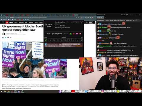 Hasanabi says JK Rowling is a despicable person (He's right)