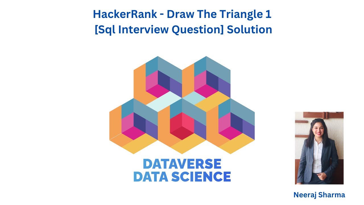 HackerRank - Draw The Triangle 1 [Sql Interview Question] Solution