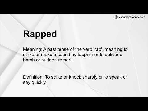 Rapped Meaning