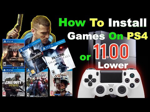 Download/Install PKG Games Directly To PS4 - PKG Games Installation 2025