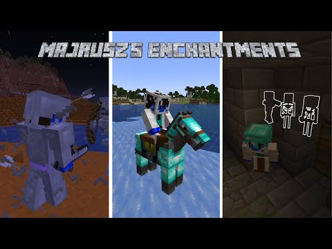 Minecraft mod showcase: Majrusz's Enchantments Fabric, Forge, Neoforge & Quilt