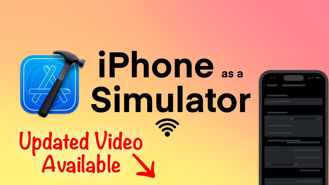 How to Connect an iPhone to Xcode as a Simulator for Debugging Your App