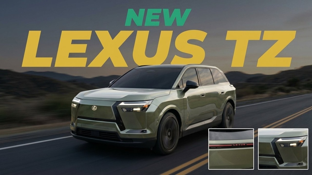 2027 Lexus TZ Review - FIRST LOOK at the New Electric Three-Row SUV