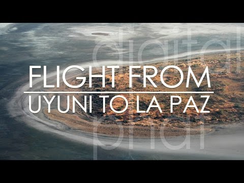 Uyuni to La Paz flight- Bolivia