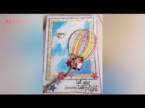 How to make a Farewell Card for Friend | Handmade | Good Bye | Adios
