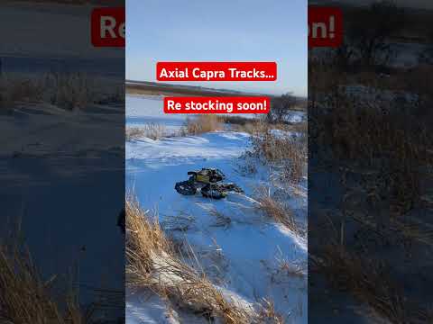 Affordable Snow Tracks for an Axial Capra #rccar #rccrawler #capra