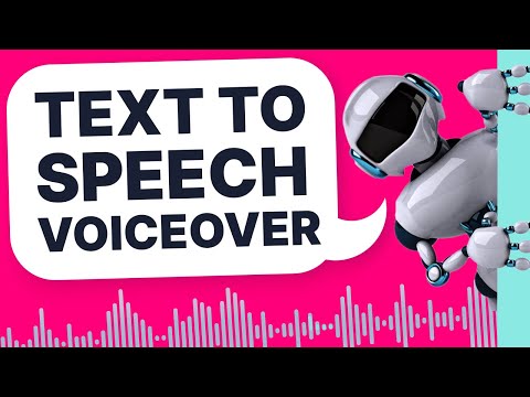 How to Add Robot Voiceover to Video for FREE! 🤖
