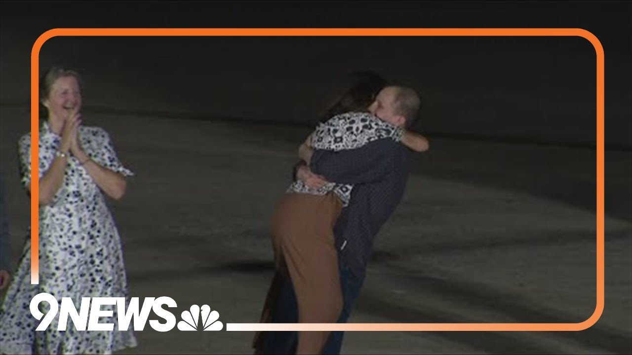 American prisoners released from Russian custody arrive back in the US