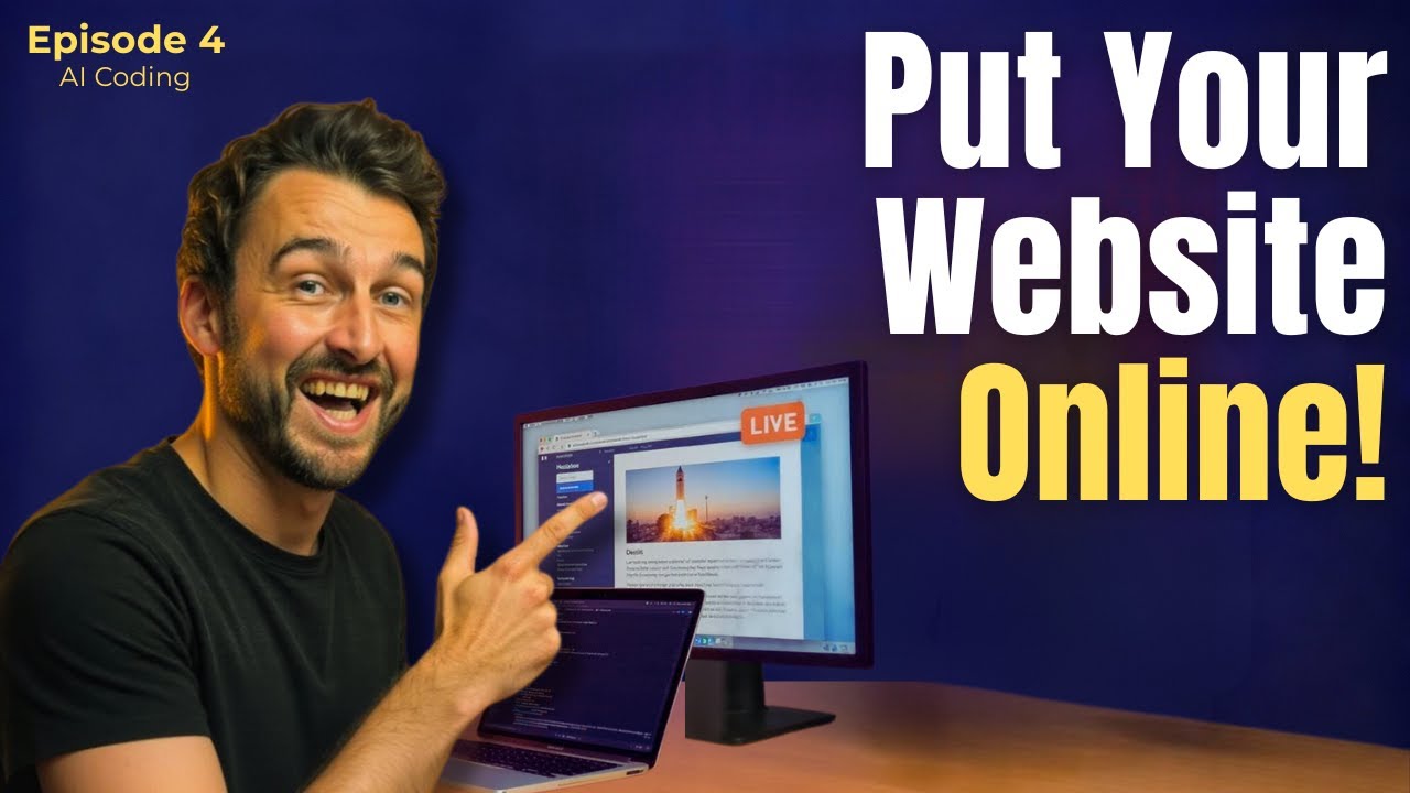 How to Deploy Your Website with GitHub + Vercel!