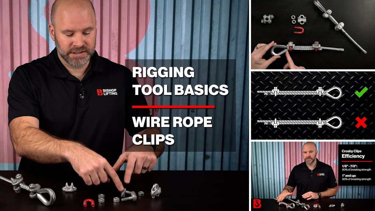 All About Wire Rope Clips | Which Type to Use & How to Install