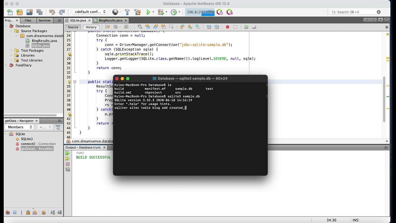 SQLite3 | Alter Table Add Column