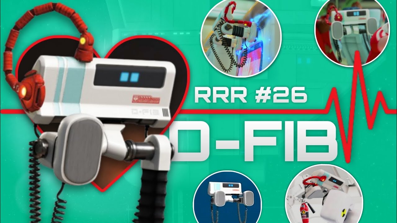 Rogue Robot Review #26 - D-FIB the Defibrillator Bot | (WALL-E Discussion)