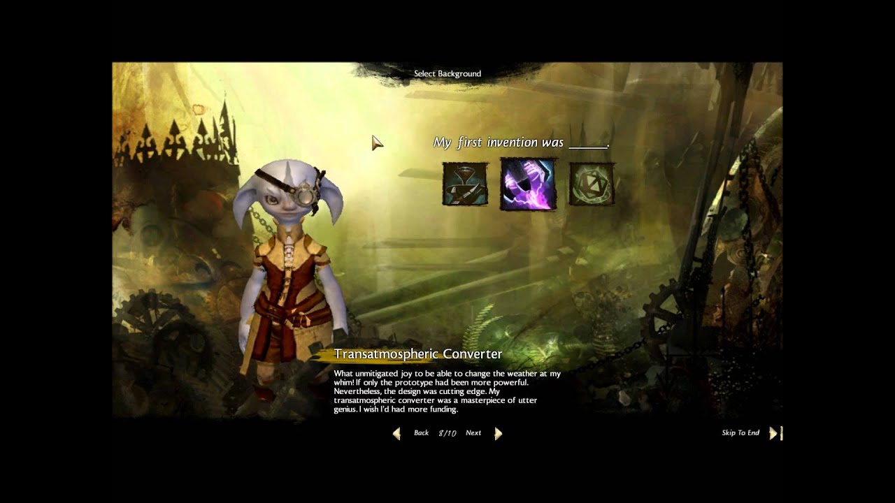 Guild Wars 2 Deep asura customization