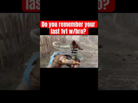 You never know when your last 1v1 will be… #forhonormemes #forhonor #gaming #videogames