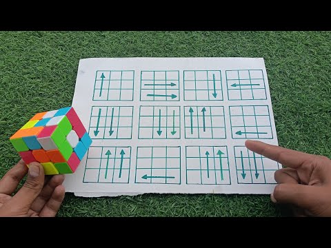 Fastest & Easiest Way to Solve Rubik's Cube in 1 Min
