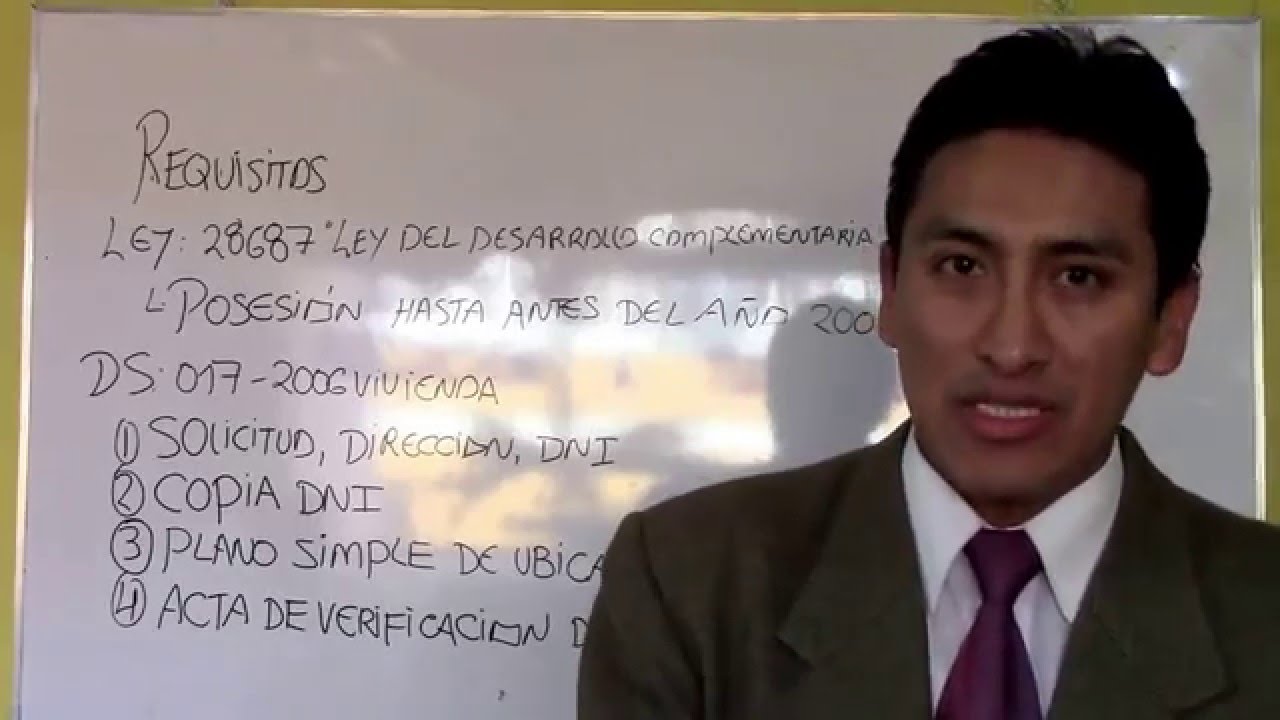 CONSTANCIA DE POSESION - EDGAR VILCA