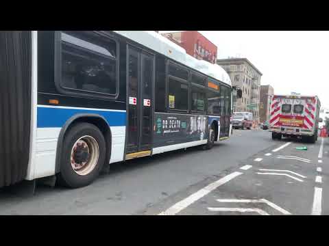 MTA Bus || Novabus LFSA #5882 on the M101 passing HighBridge Park