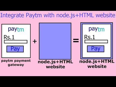 integrate paytm with node js website (html,js,https,express,body-parser,paytmChecksum,ejs,uuid,)
