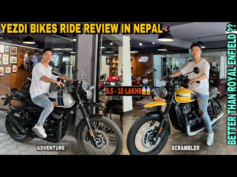 Yezdi Scrambler & Adventure Ride Review in Nepal🇳🇵: Better than Royal Enfield ?