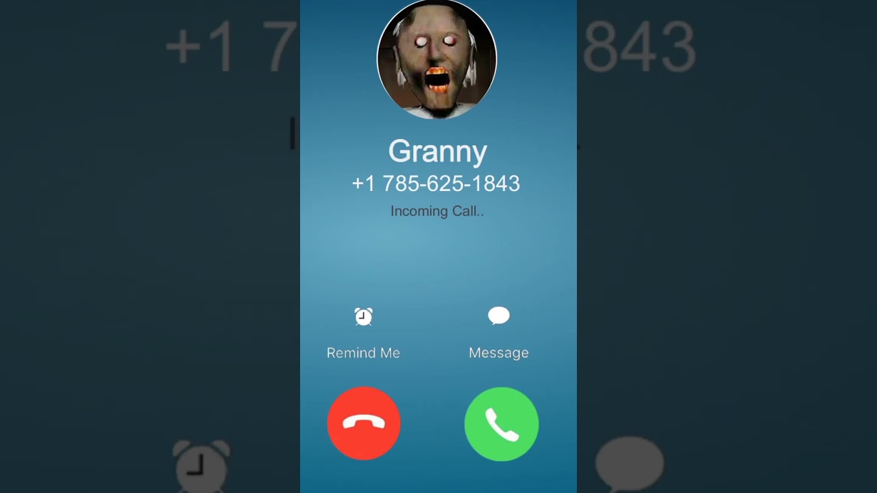 Granny Calling 😱 #granny