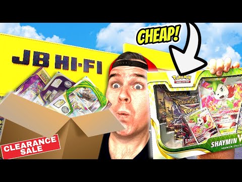 I Found CHEAP Pokémon Card Boxes in Australia! (opening + giveaway)
