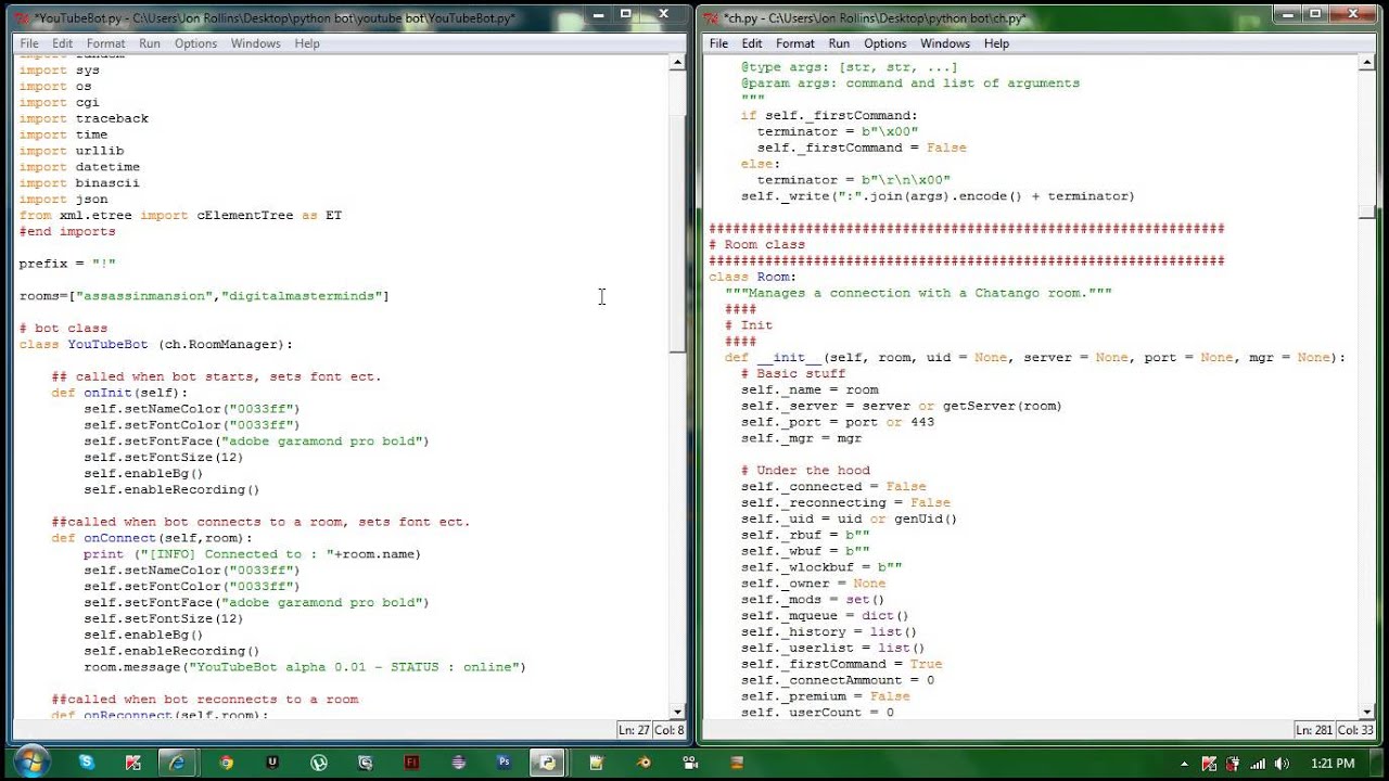 Python bot -  part 3