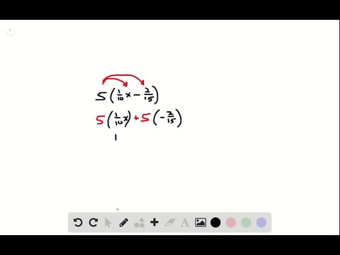Use the distributive property to multiply. Then, if possible, simplify the resulting expression. 15…
