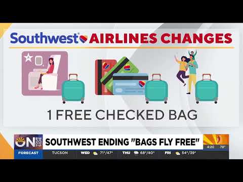 Feeling the LUV? Bags no longer fly free on Southwest Airlines