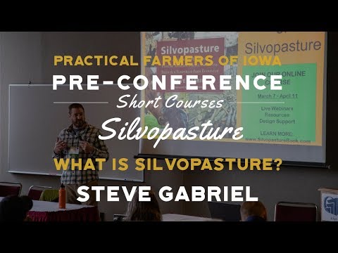 Steve Gabriel - What is Silvopasture? - PFI Annual Conference 2019
