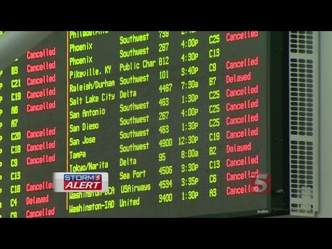 Thousands Stranded After BNA Stops Flights In Nashville
