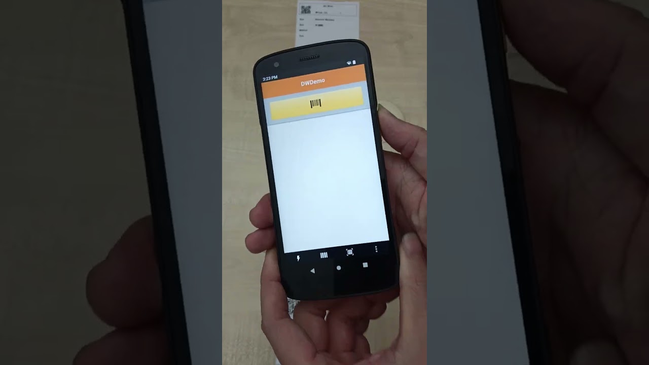 Zebra TC22 Mobile Computer on hand #mobilecomputing #zebratechnologies #barcode #barcodescanner