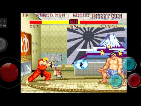 street fighter 2 | Ken vs E Honda | super fight 90s arcade game