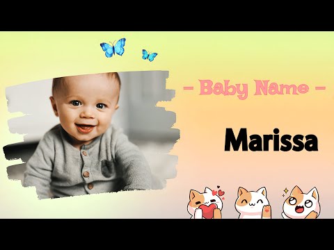 MARISSA | Marissa name meaning | Girl Name Meaning | Beloved, drop of the sea (2023)