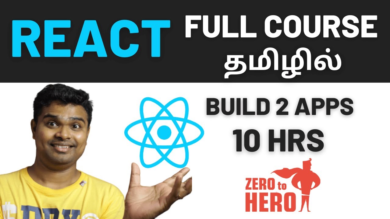React Js Tutorial for beginners in Tamil 2025 |Full Course for Beginners |Basic to Advanced concepts