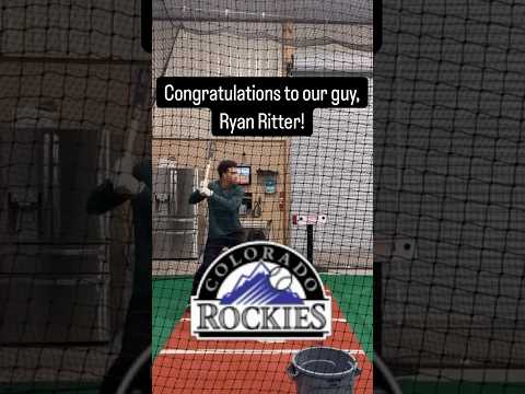 Congrats to our Hitting Design guy, Ryan Ritter for his call up to the MLB.