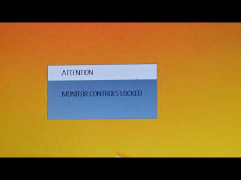Unlock&Lock Monitor controls locked แก้ไขจอคอมพิวเตอร์ล็อคเมนู