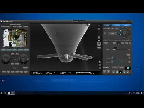HIROX SH-5500P advanced samples viewing with 5 stage axi - scaning electron microscopes
