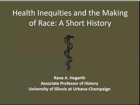 Health Inequities and the Making of Race: A Short History
