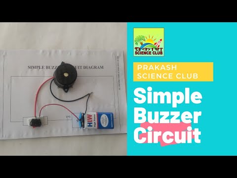 Simple Buzzer Circuit Diagram