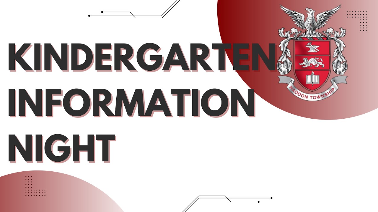 Kindergarten Information Night 2026