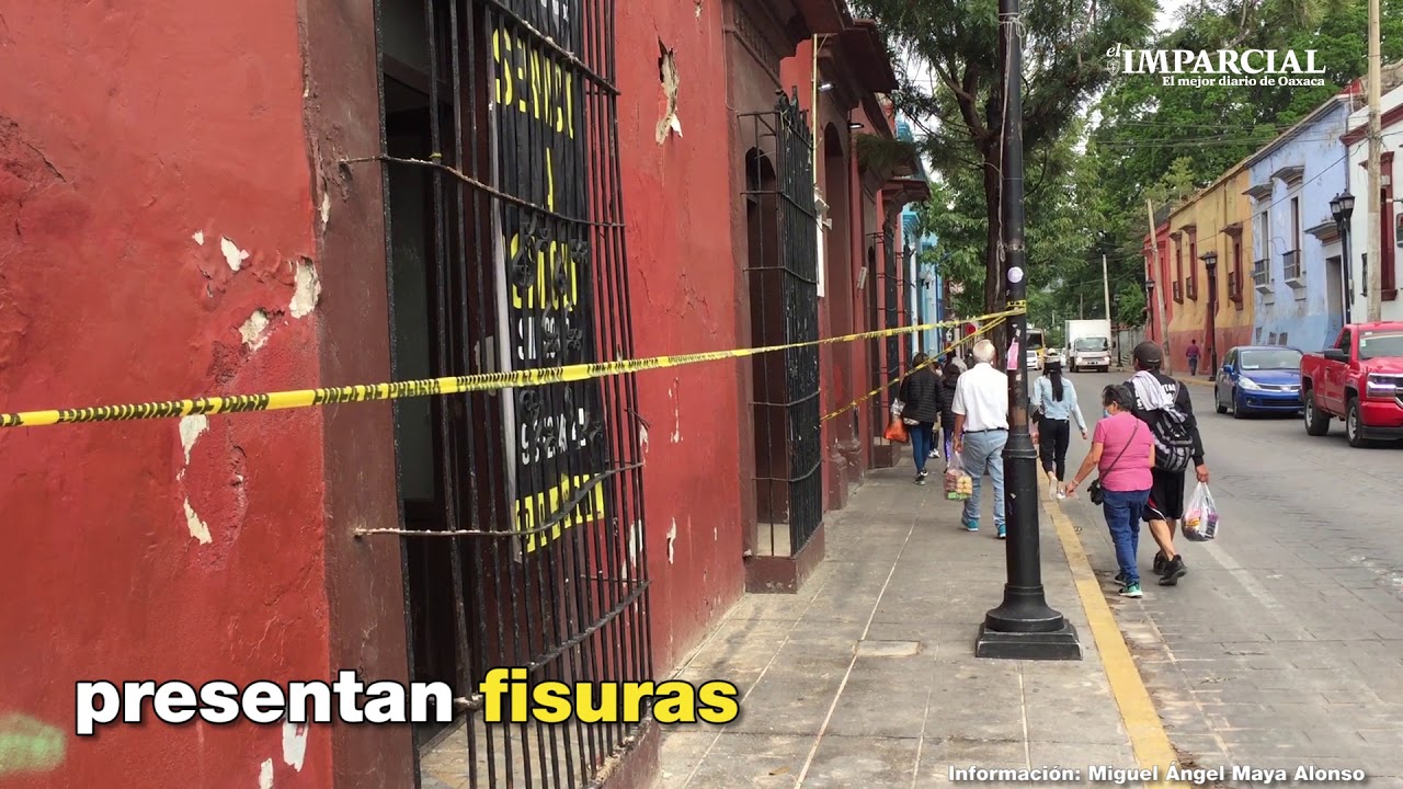 Oaxaca de Juárez tras sismo de 7.5