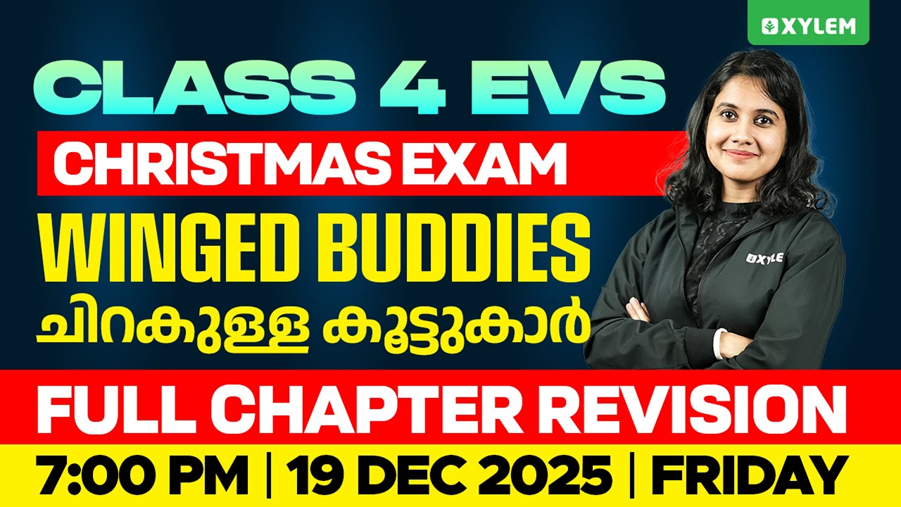 Class 4 EVS | Full chapter revision -Winged buddies🚨🚨 | Xylem Class 4