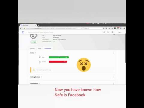 VirusTotal - Free Online Virus, Malware , URL Scanner -facebook securitytest