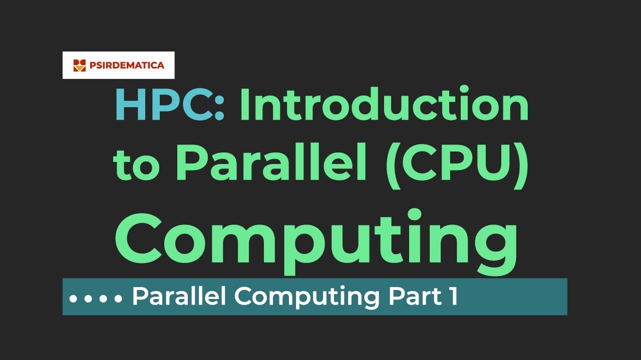 2. Parallel Computing Part 1 || Uniprocessor Systems ||Shared Memory|| Distributed Memory || HPC