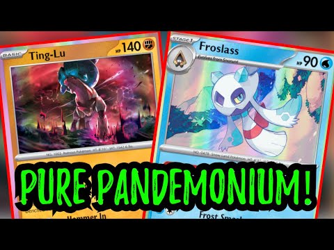 Ting Lu Froslass Combo Makes For FUN GAMES Twilight Masquerade Pokemon TCG Live